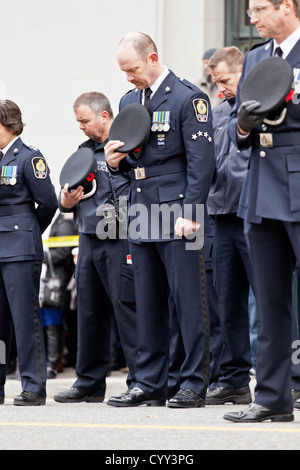 Soldiers stand at The Cenotaph on Armistice Day in London, Tuesday, Nov ...
