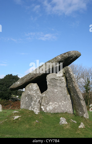 Trethevy Quoit Cornwall England UK GB Stock Photo - Alamy