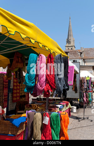 Market square in Eymet, France Stock Photo - Alamy