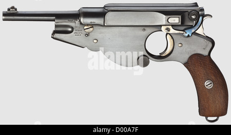 Bergmann model 1896, no. 3, cal. 6.5 mm Bergmann, no. 270. Bright bore ...