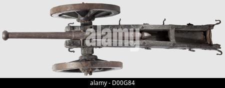 Cannon in front of the 17th century Roman Catholic St John's Stock ...