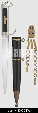 A model 1937 dagger for leaders of the Fascist Militia MVSN,with hanger ...
