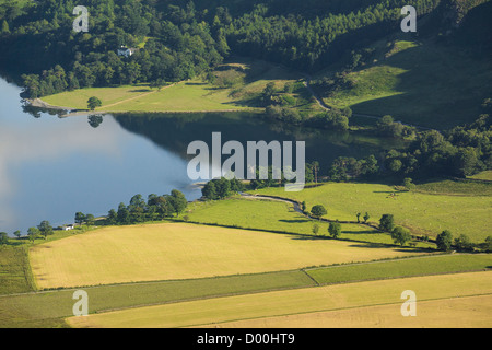 Gatesgarth Farm at Warnscale Bottom near on Lake Buttermere in the Lake ...