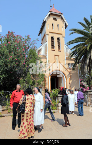 St Barbara Catholic Church Tsumeb Namibia Stock Photo - Alamy