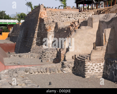 Colonial ancient walls of the city of Lima. Peru Stock Photo - Alamy