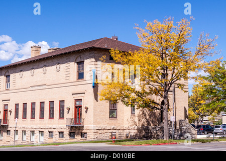 Historic Durango Colorado with its famous railroad museum and trains ...
