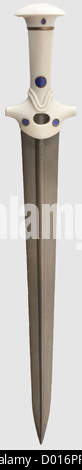Hermann Göring - A magnificent dagger with ivory grip and bronze blade ...