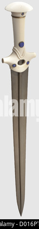 Hermann Göring - A magnificent dagger with ivory grip and bronze blade ...