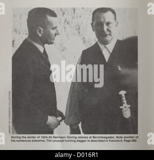 Hermann Göring - A magnificent dagger with ivory grip and bronze blade ...