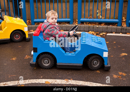 L-Drivers ride at Legoland theme park, Windsor, England, United Kingdom ...