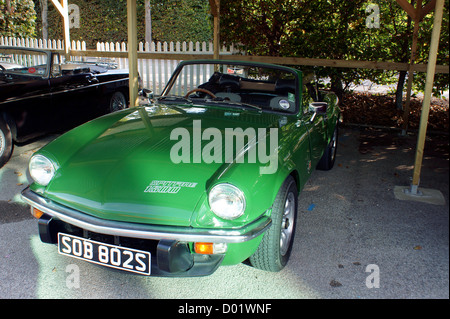 Engine of a Triumph Spitfire 1500 Stock Photo - Alamy
