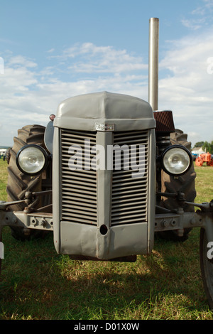 Vintage Tractor, grey tractor massey ferguson Stock Photo - Alamy