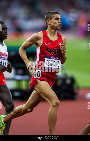Matt Centrowitz (USA) competing in the Men's 1500 metres heats at the ...