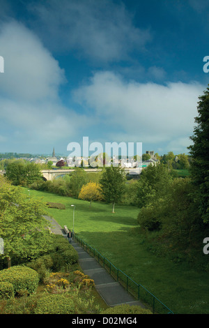 River Tweed, Market Town Kelso, Scottish Borders, Scotland, Scottish ...