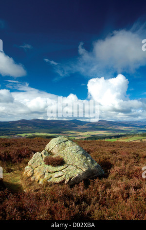 A view of the hill Clachnaben in Aberdeenshire, Scotland Stock Photo ...