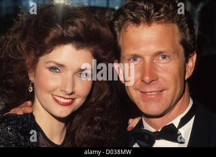 MORGAN BRITTANY with her husband Jack Gill , daughter Cassidy Gill and ...