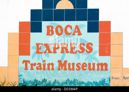 The historic Florida East Coast Railway Station, now the Boca Express ...