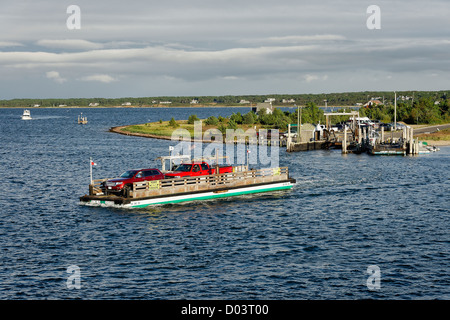 Chappaquiddick ferry Martha's Vineyard Stock Photo - Alamy