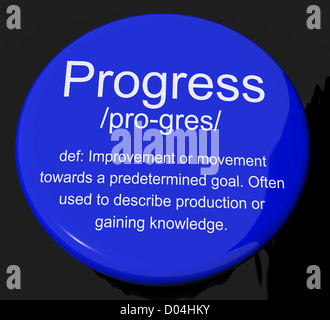 Development Definition Button Shows Improvement Growth Or Advancement ...