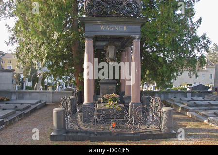 Otto Wagner tomb at cemetery Hietzing Stock Photo - Alamy