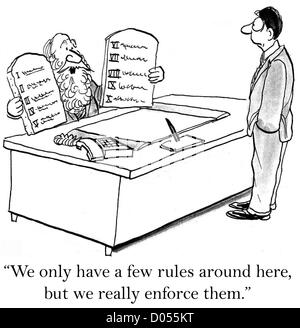 "We only have a few rules around here, but we really enforce them Stock ...