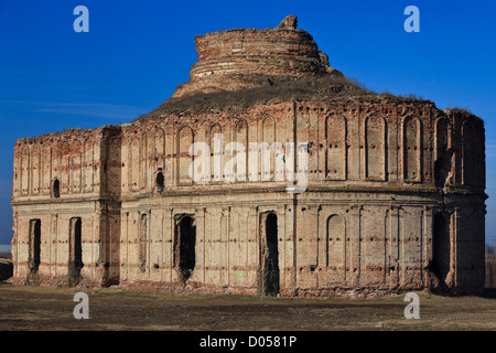 Old Ruins Of Chiajna Monastery In Romania. Built in 1792 Chiajna ...
