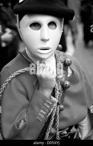 Mamuthones carnival mask of Mamoiada,Barbagia,Sardinia,Italy Stock ...
