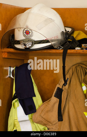 Firefighters coat rack Stock Photo: 53070739 - Alamy