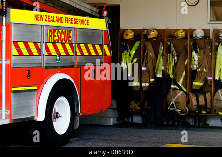 Firefighters coat rack Stock Photo: 53070739 - Alamy