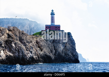 Punta Carena lighthouse, Anacapri, Italy Stock Photo - Alamy