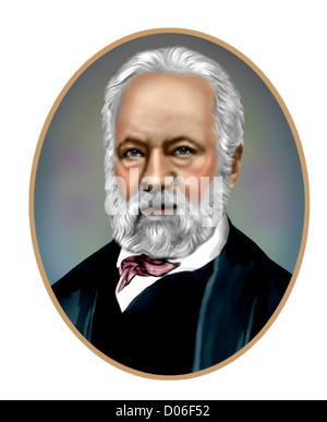 Victor Hugo (1802-1885). French poet, novelist and dramatist of the ...