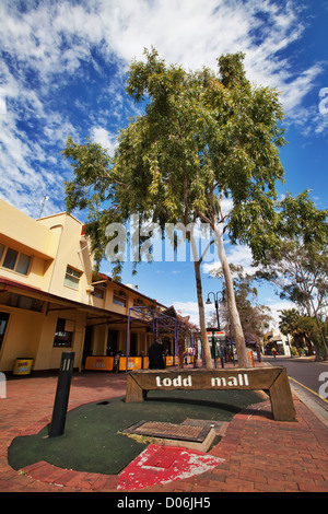 Todd Mall Alice Springs Northern Territory Australia Stock Photo - Alamy