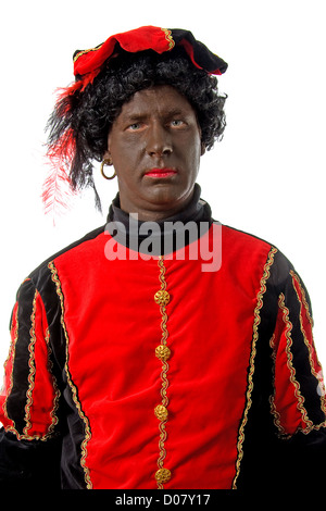 Black Pete, typical Dutch character Stock Photo - Alamy