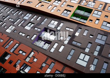 Chips building, modern architecture in the Islington area of Stock ...