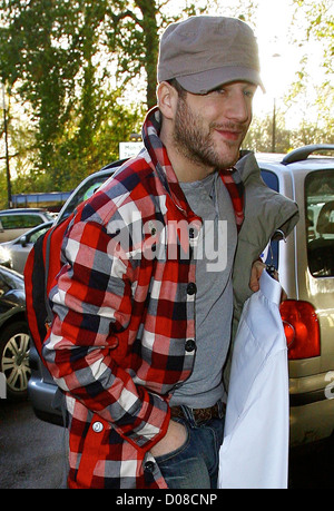 X Factor Finalist Matt Cardle arrives at the Dorchester hotel London ...