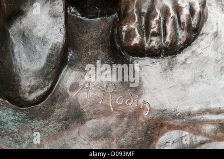 Auguste Rodin signature Stock Photo - Alamy