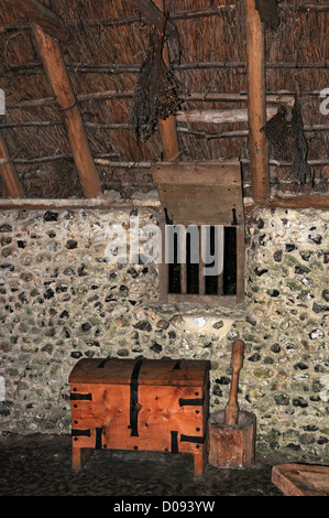 The Medieval Cottage from Hangleton reconstructed at the Weald And ...