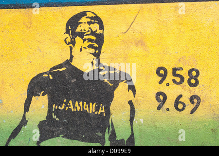 Jamaican Sprinter Usain Bolt Stock Photo - Alamy