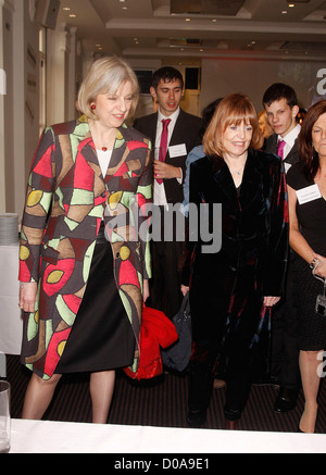 Home Secretary Theresa May and Frances Lawrence The Philip Lawrence ...