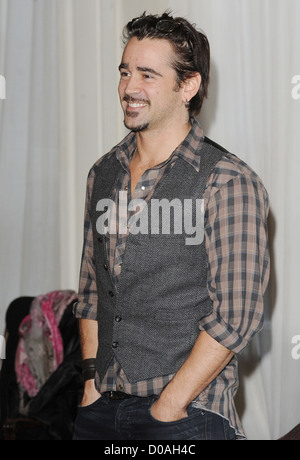 Colin Farrell Photocall for 'The Way Back' held at Claridges. London ...
