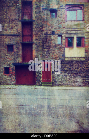 warehouse door of an old factory Stock Photo - Alamy