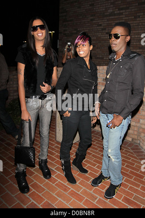 Kelly Dodson and guest attend the Bobby V, aka Bobby Valentino ...