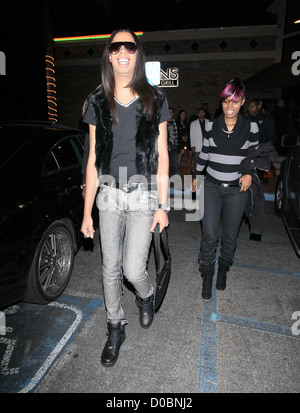 Kelly Dodson and Antoine Dodson attend the Bobby V aka Bobby Valenti ...