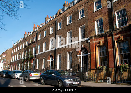 Georgian Houses Highbury Terrace N 5 Islington London England UK Stock ...