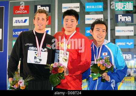 (L to R) Qibin Zhang (CHN), Jason Dunford (KEN), Shota Hara (JPN ...