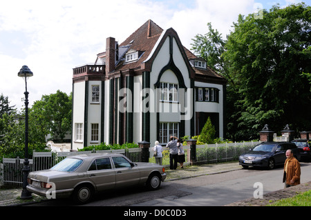 Peter Behrens House (1901), Mathildenhohe, Darmstadt, Hesse, Germany ...