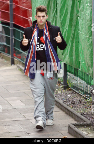 Aiden Grimshaw 'The X Factor' contestants arrive at the rehearsal ...