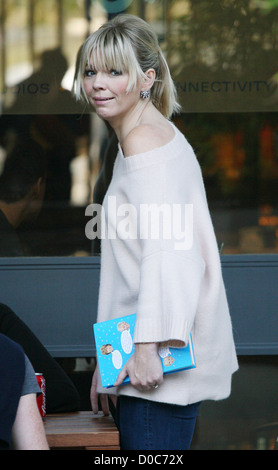 Kate Thornton outside the ITV studios London, England - 25.06.12 Stock ...