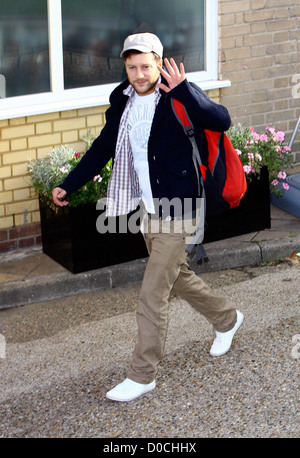 X Factor finalists arriving at Fountain Studios Featuring: James Graham ...