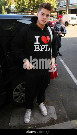 Aiden Grimshaw 'The X Factor' contestants arrive at the rehearsal ...